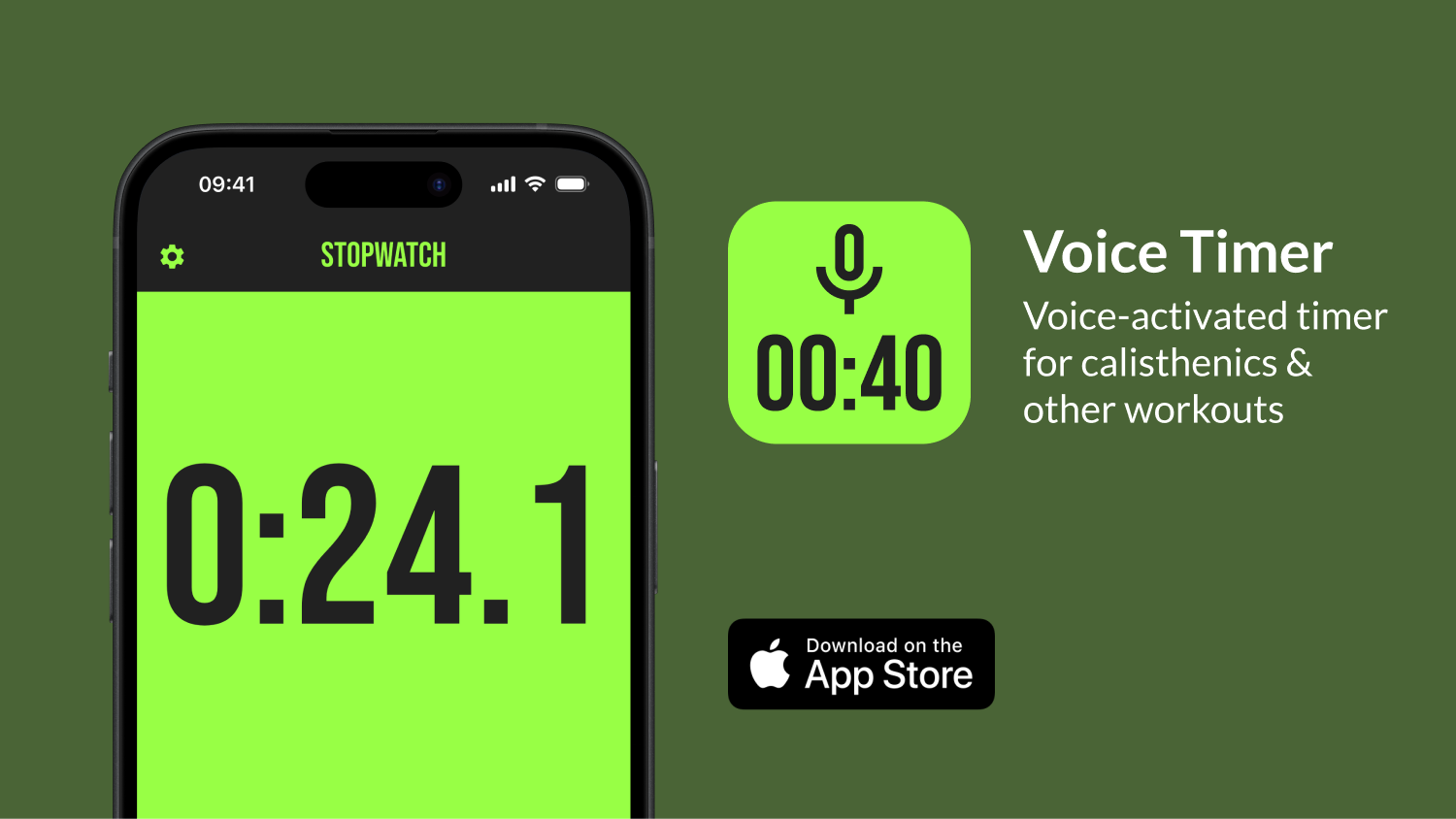 Voice Timer App